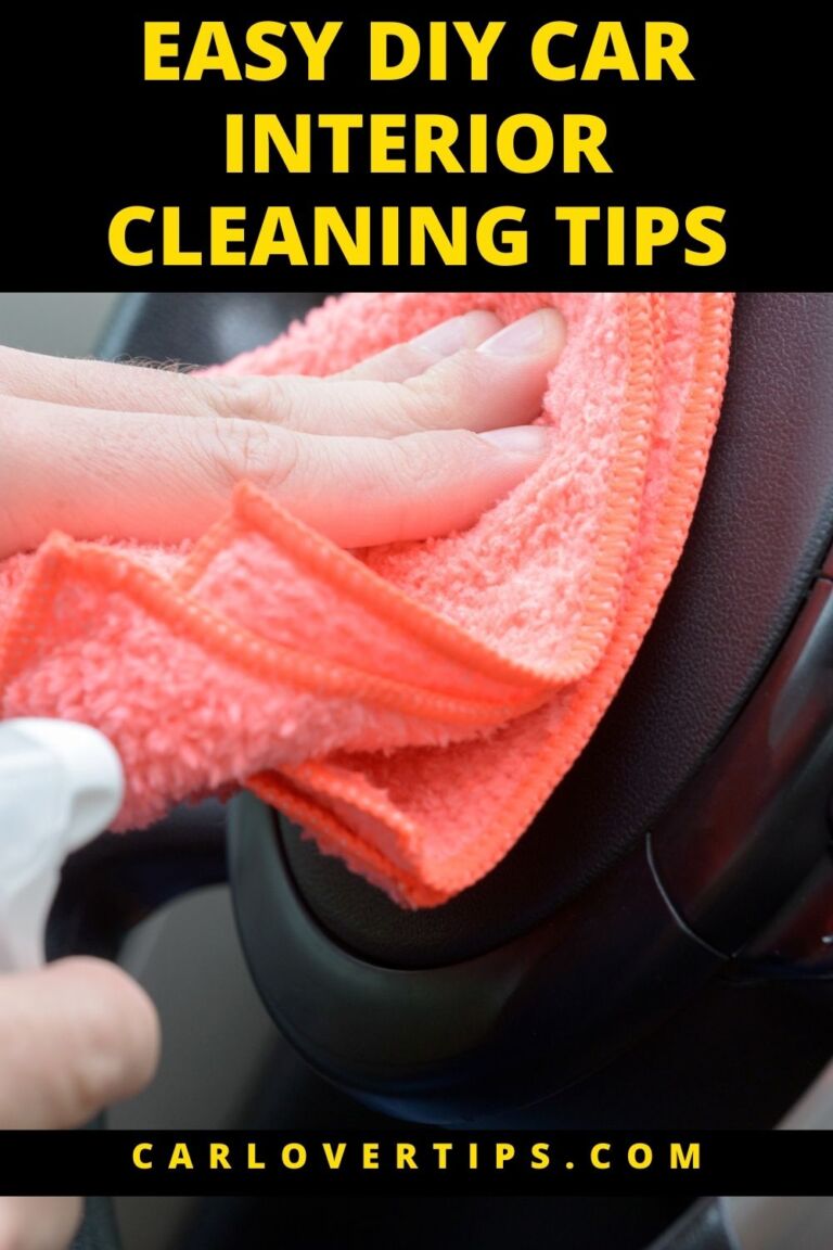 Car Interior Cleaning Tips Easy DIY Detailer Tips - Car Lover Tips